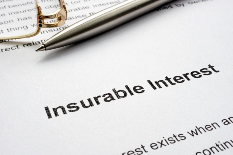 A Policyholder Must Have an Insurable Interest in Property at the Time ...